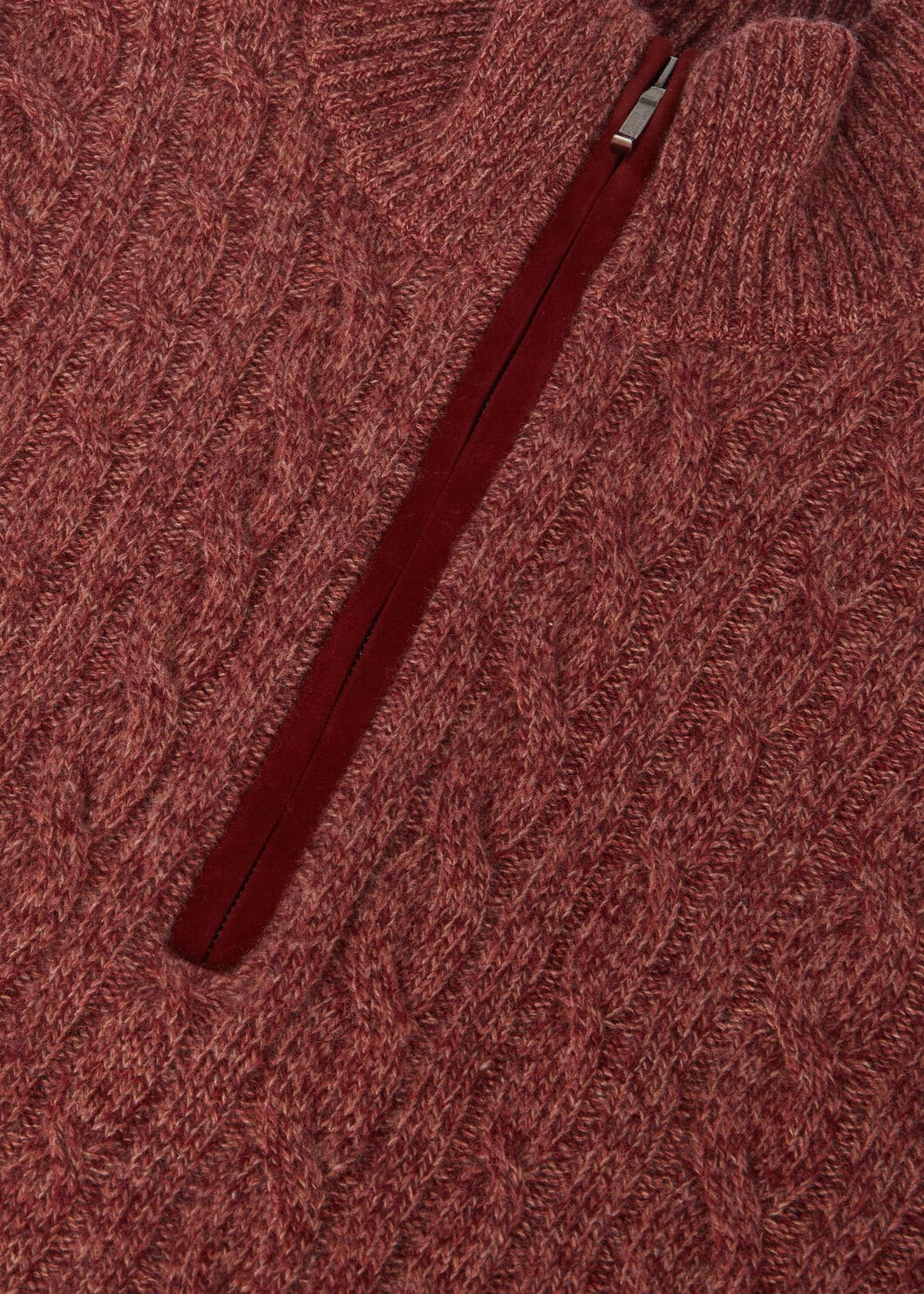 Treccia Jumper Baby Cashmere Prestige Orange/Weathering Treccia Jumper Baby Cashmere Prestige Orange/Weathering