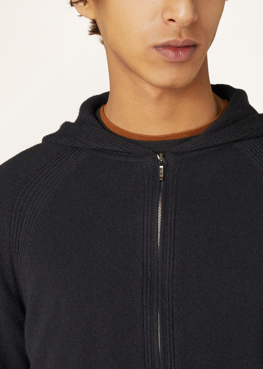 Merano Bomber Jacket Baby Cashmere Caviar | Loro Piana US